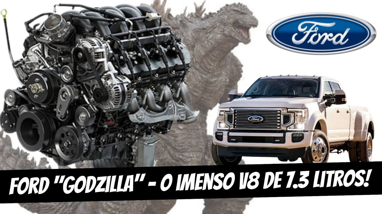 FORD "GODZILLA" - O IMENSO V8 DE 7.3 LITROS!! - YouTube