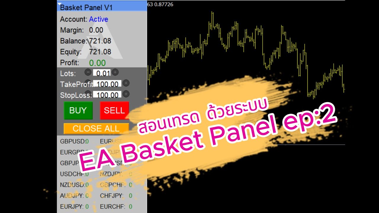 สอนการใช้งาน EA เเนวปั๊มล็อต ด้วย EA Basket Panel ep;2 - YouTube