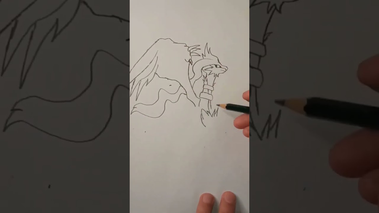 Como Desenhar Pokemon Reshiram