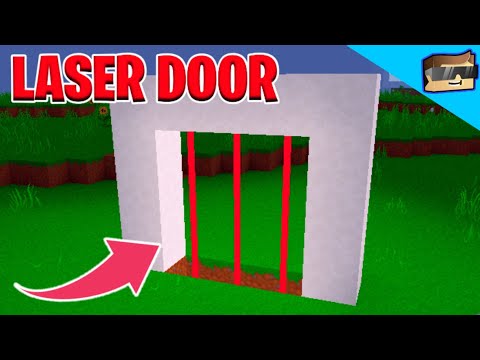 How to Make a Working LASER DOOR in MULTICRAFT! - YouTube