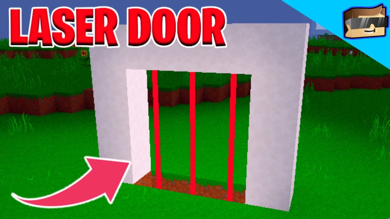 How to Make a Working LASER DOOR in MULTICRAFT! - YouTube