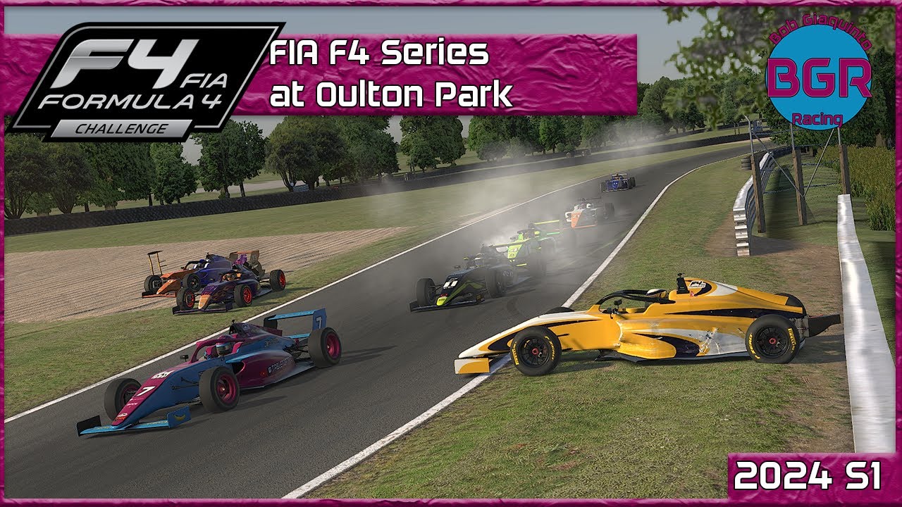 FIA F4 Series at Oulton Park - iRacing Formula 4 - YouTube