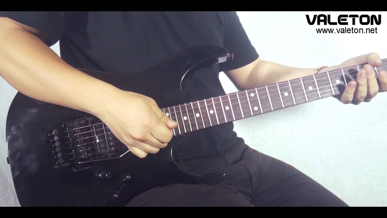 Hell Flame Distortion Demo [ Valeton - Coral Series Pedal ] - YouTube