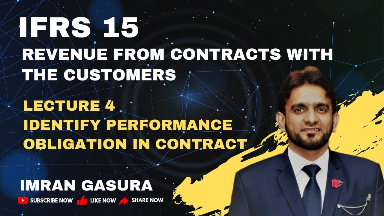IFRS 15 # 4 l STEP 2 Identify Performance Obligation in Contract - YouTube