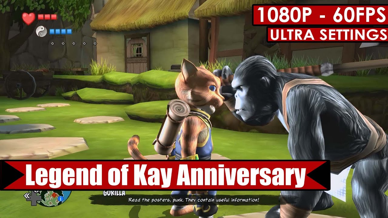 Legend of Kay Anniversary gameplay PC HD [1080p/60fps] - YouTube