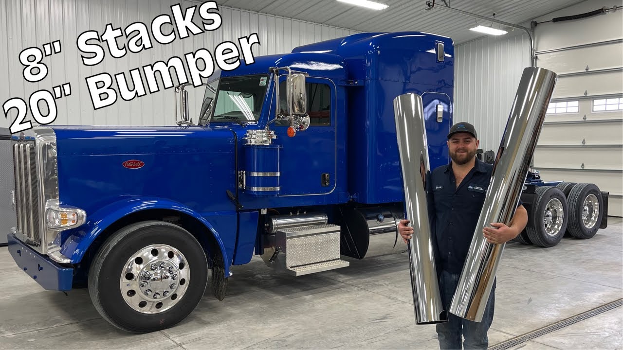 FAKE STACKS for my New Peterbilt!? - YouTube