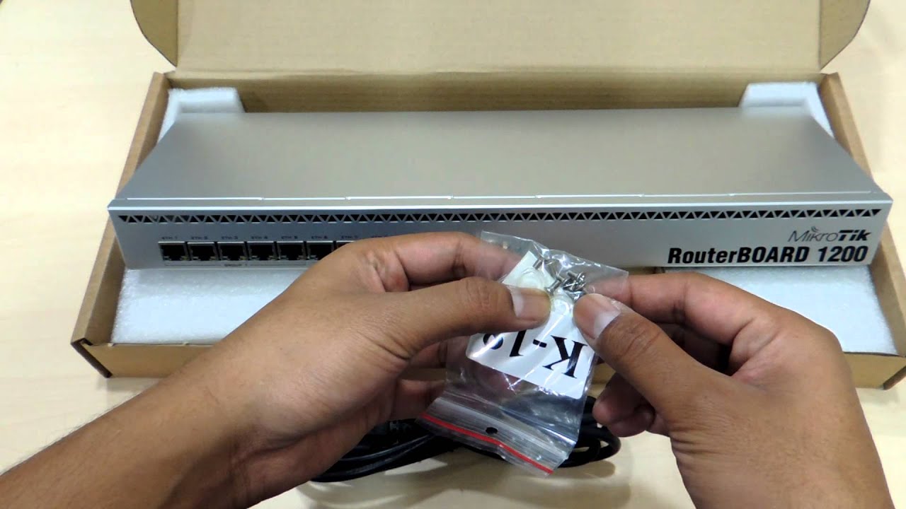 SYS2U COM - แกะกล่อง Mikrotik RB1200 - Heavy Load Router, 10-Port ...