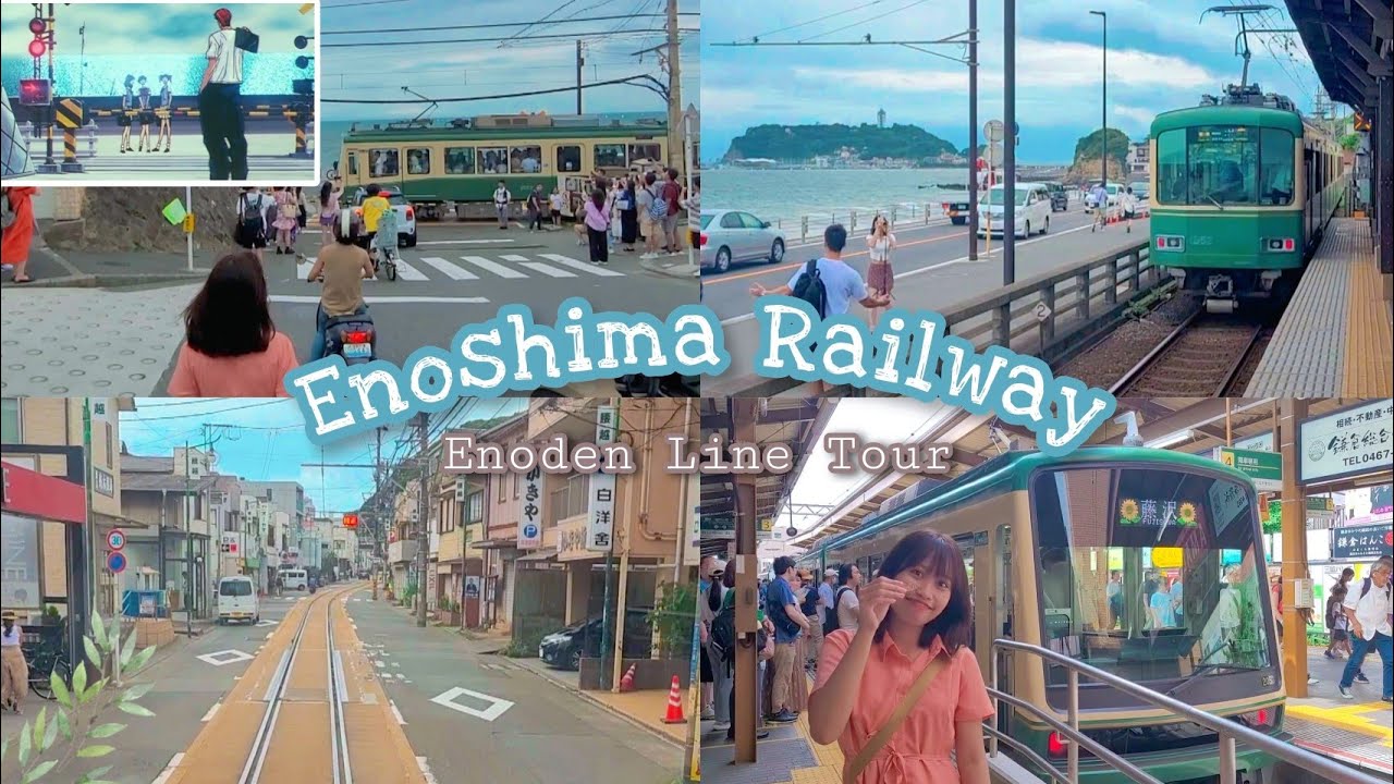 Kereta Enoden Enoshima Railway Tour | Lokasi Slamdunk Di Jepang ...
