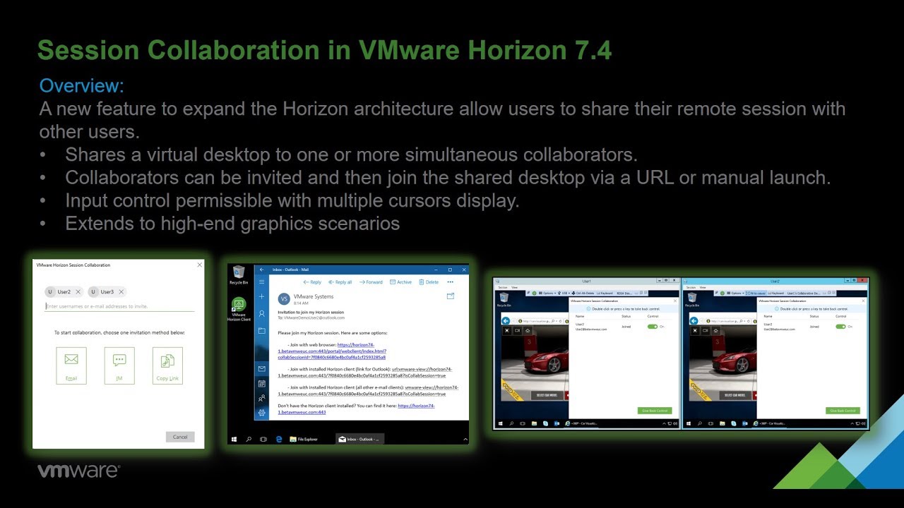 VMware Horizon Session Collaboration - YouTube
