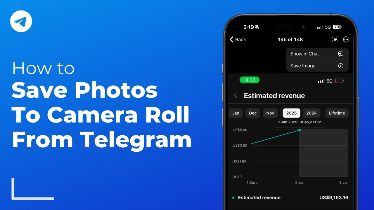 How To Save Photos From Telegram To Camera Roll - 2025 Easy Guide - YouTube