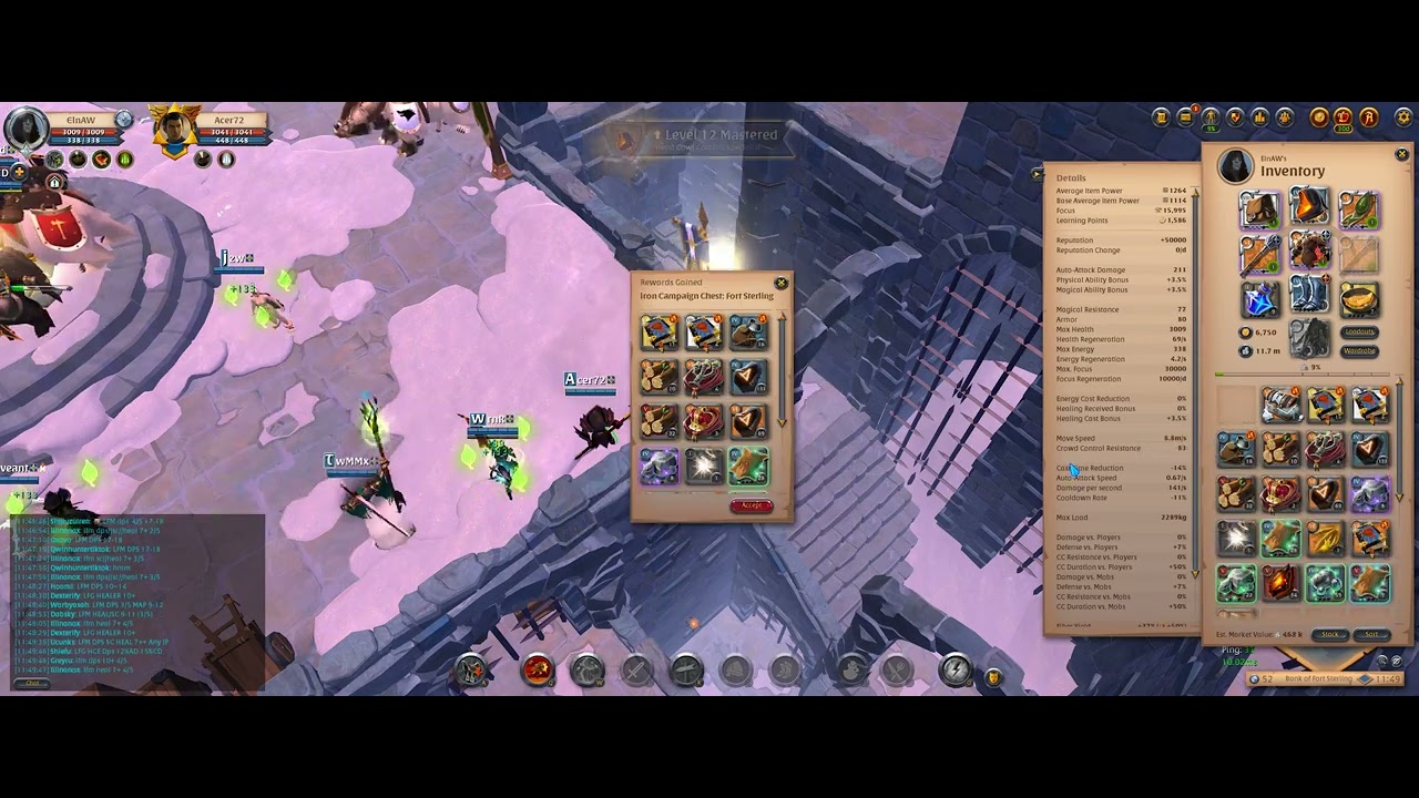 Opening Faction Chest Fort Sterling - Albion Online Indonesia - YouTube