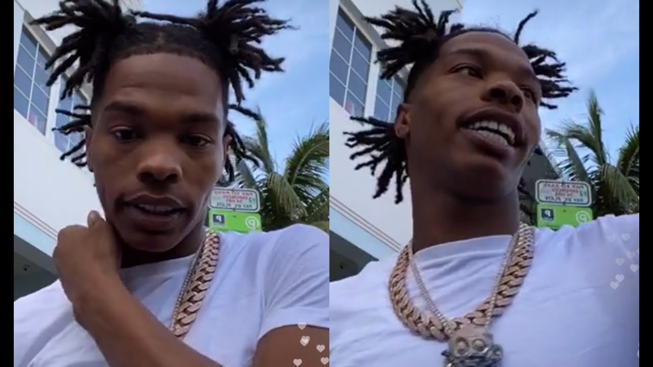 Lil Baby On South Beach With No Security Fans Start Screaming For Him ...
