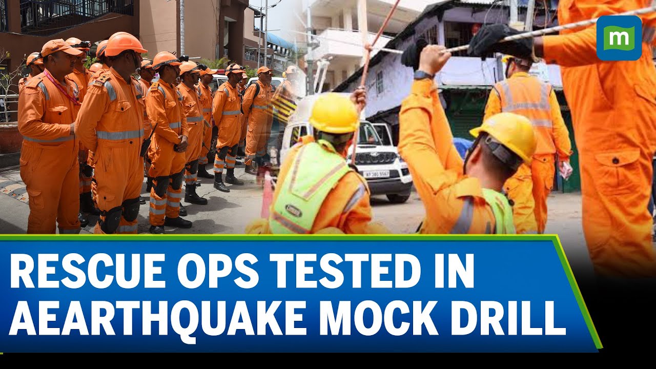 Massive Disaster Management Drill Across Delhi-NCR | 'Suraksha Chakra ...