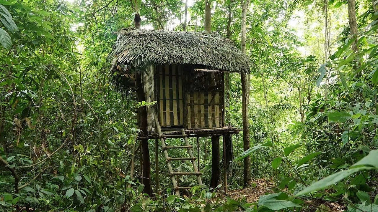 Primitive technology - Building Most Beautiful House Villa In the Deep ...