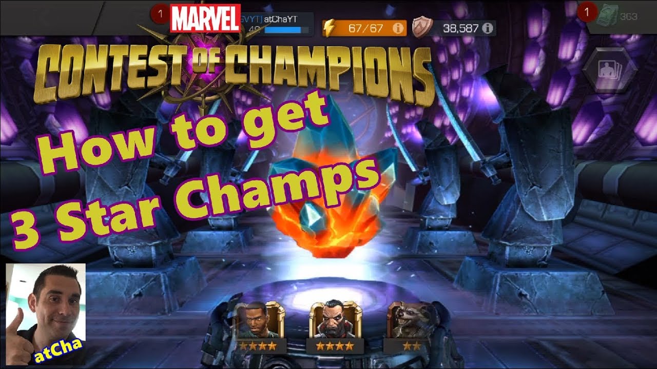 How to Get 4 Star or 3 Star Champions in Marvel Contest of Champions ...