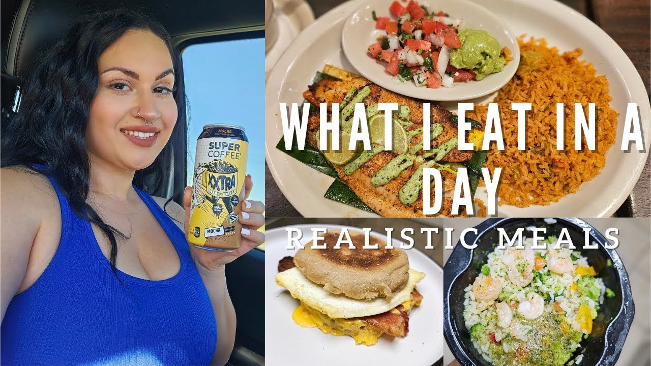 What I Eat In A Day | Simple Realistic Meals - YouTube