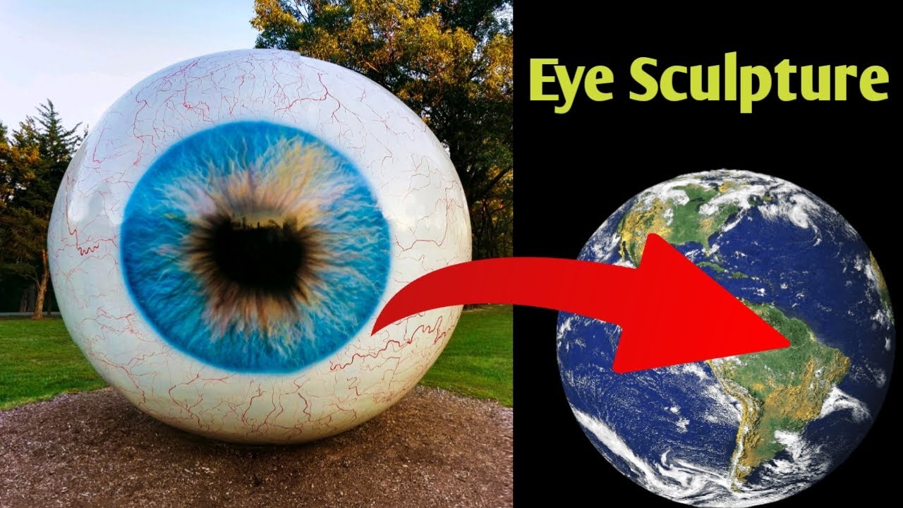 Eye Sculpture || Found On Google Earth! 🌎 #googlemap - YouTube