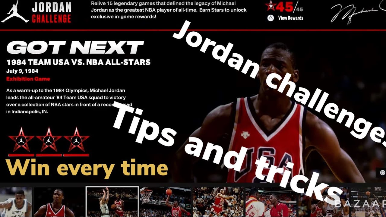 Best way to beat every Jordan Challenge - YouTube