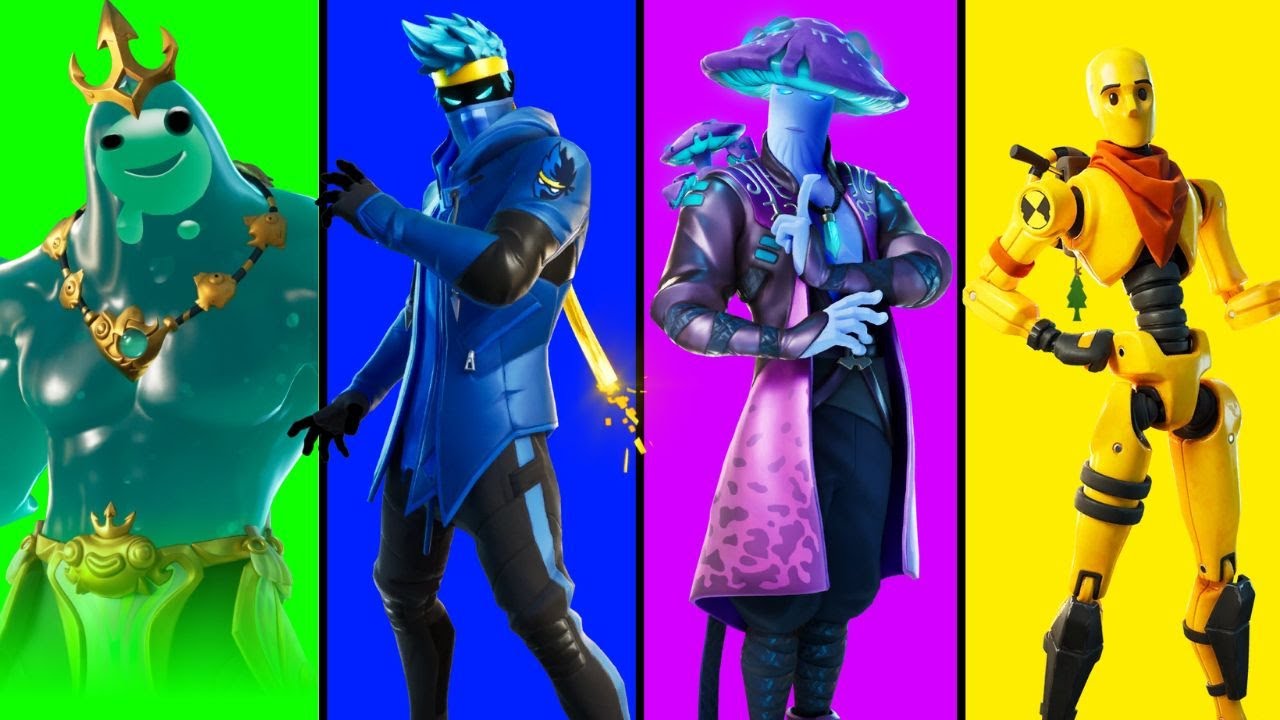 The *RANDOM* Fortnite Skin Challenge! - YouTube