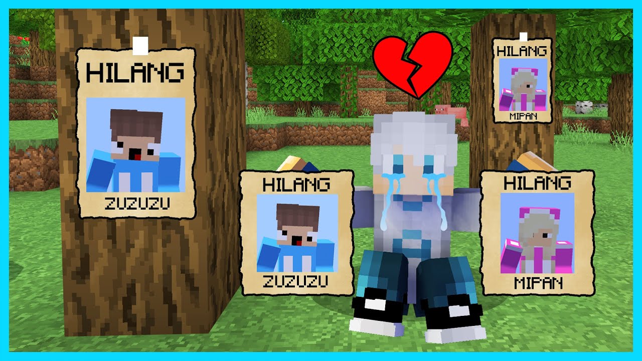 MIPAN & ZUZUZU TIBA TIBA MENGHILANG DI MINECRAFT! AKUDAV SEDIH ...