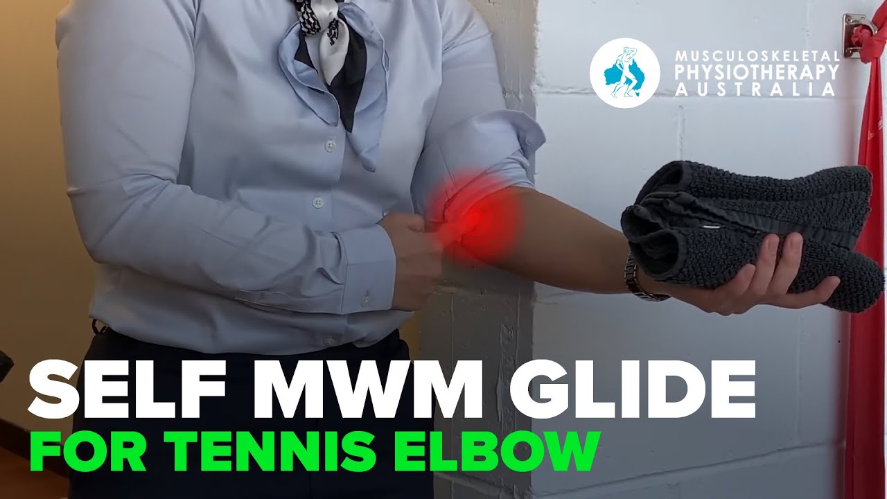 Self MWM Glide for Tennis Elbow - YouTube