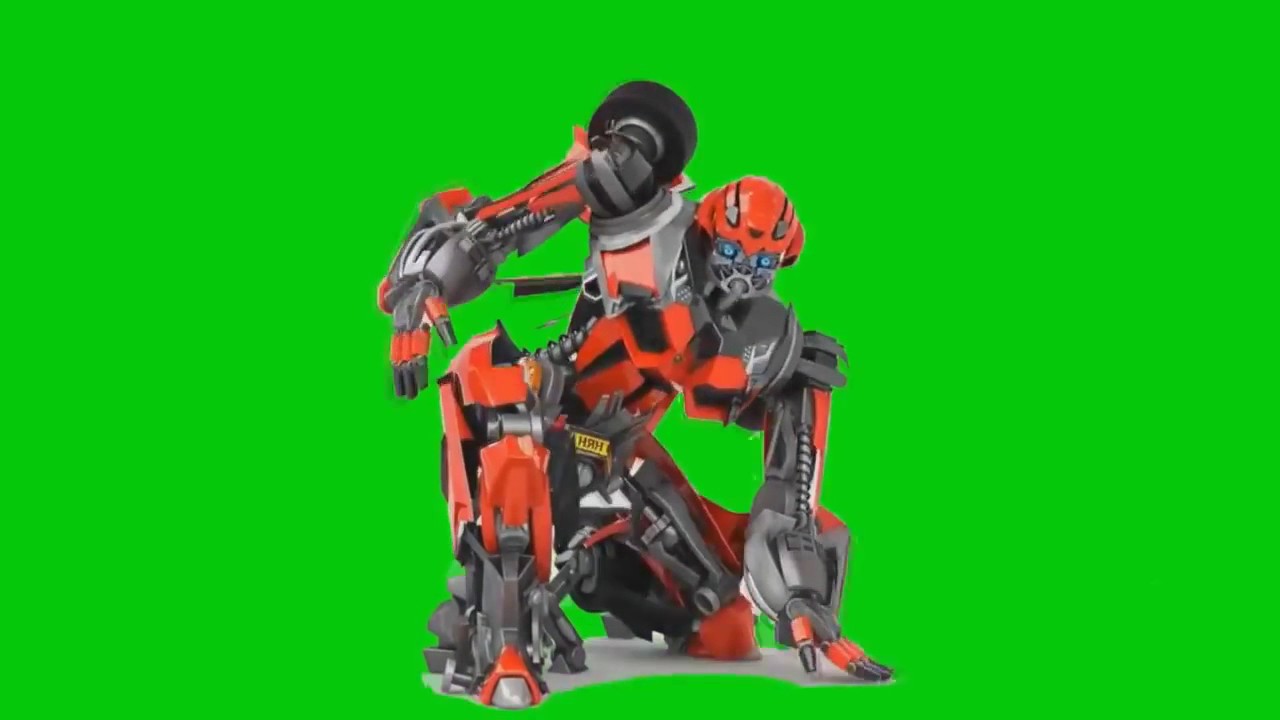 Transformers BUMBLEBEE Chroma Key Greenscreen - YouTube