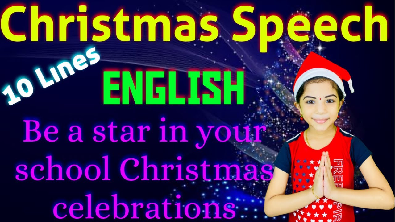 Christmas Speech In English For Kids 10 Easy Lines On Christmas For christmas-speech-in-english-for-kids-10-easy-lines-on-christmas-for