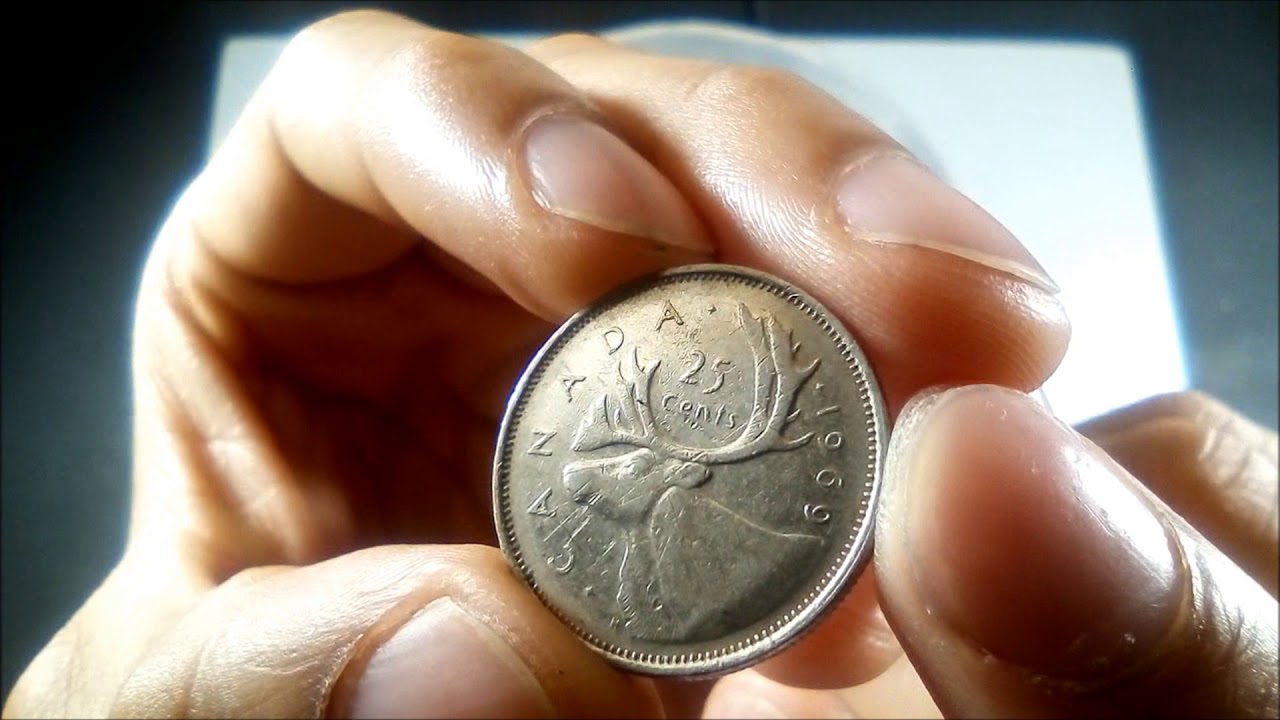 Canadian 25 Cents Coin (Canadian Quarter) Rare Coins and Trinkets ...