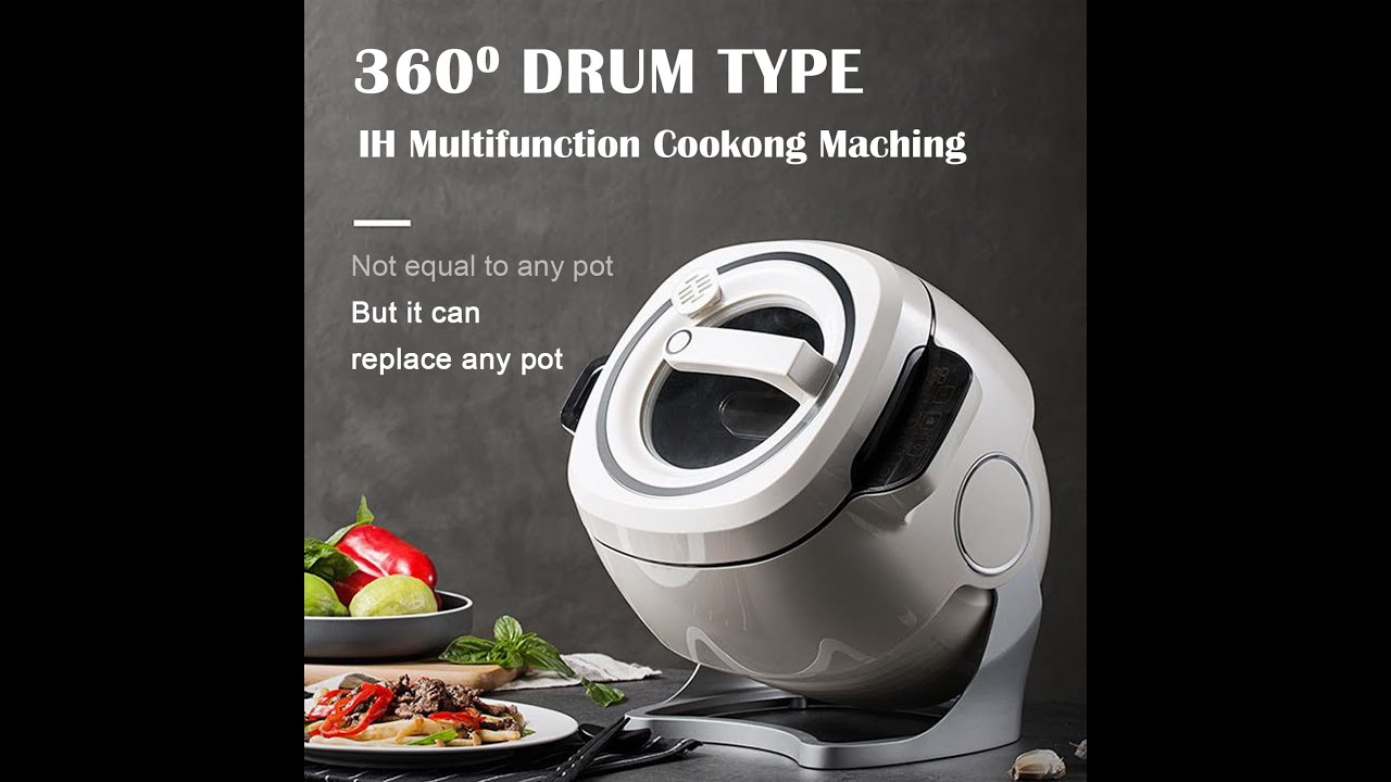 6L Full Automatic Cooking Machine, Multi-Function Stir-Fry Machine ...