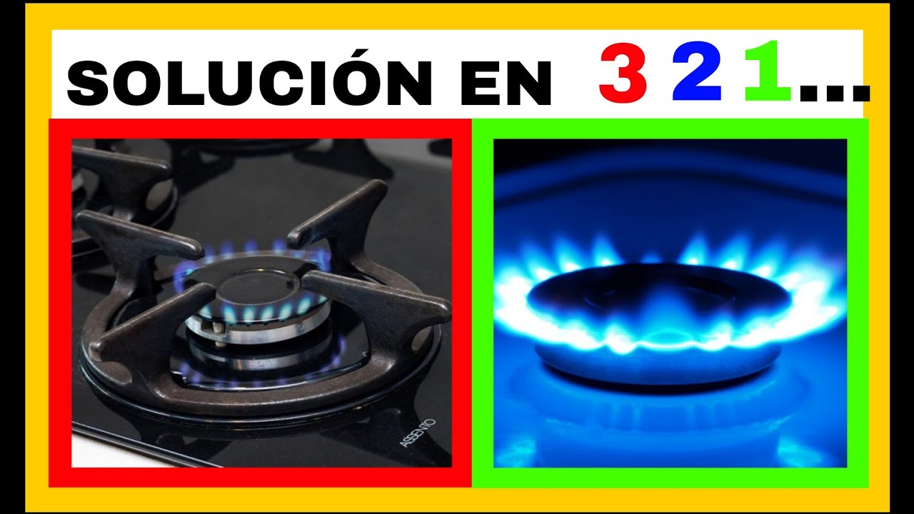 🖖COMO arreglar 🔥FLAMA de QUEMADOR de ESTUFA🔥 RÁPIDO y FACIL 🖖 - YouTube