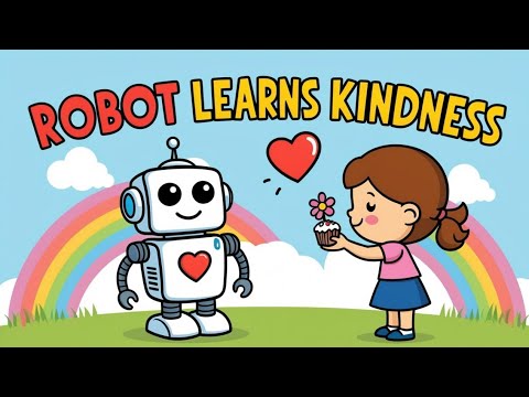 The Robot Who Learned to Love 🤖💖 | Kindness Poem for Kids | Poem Vibes ...
