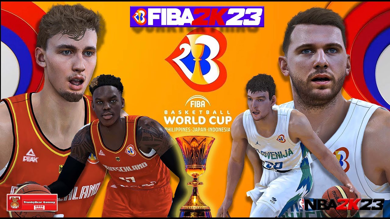 FIBA World Cup 2023 l Germany VS Slovenia l NBA 2K23 PC Gameplay - YouTube