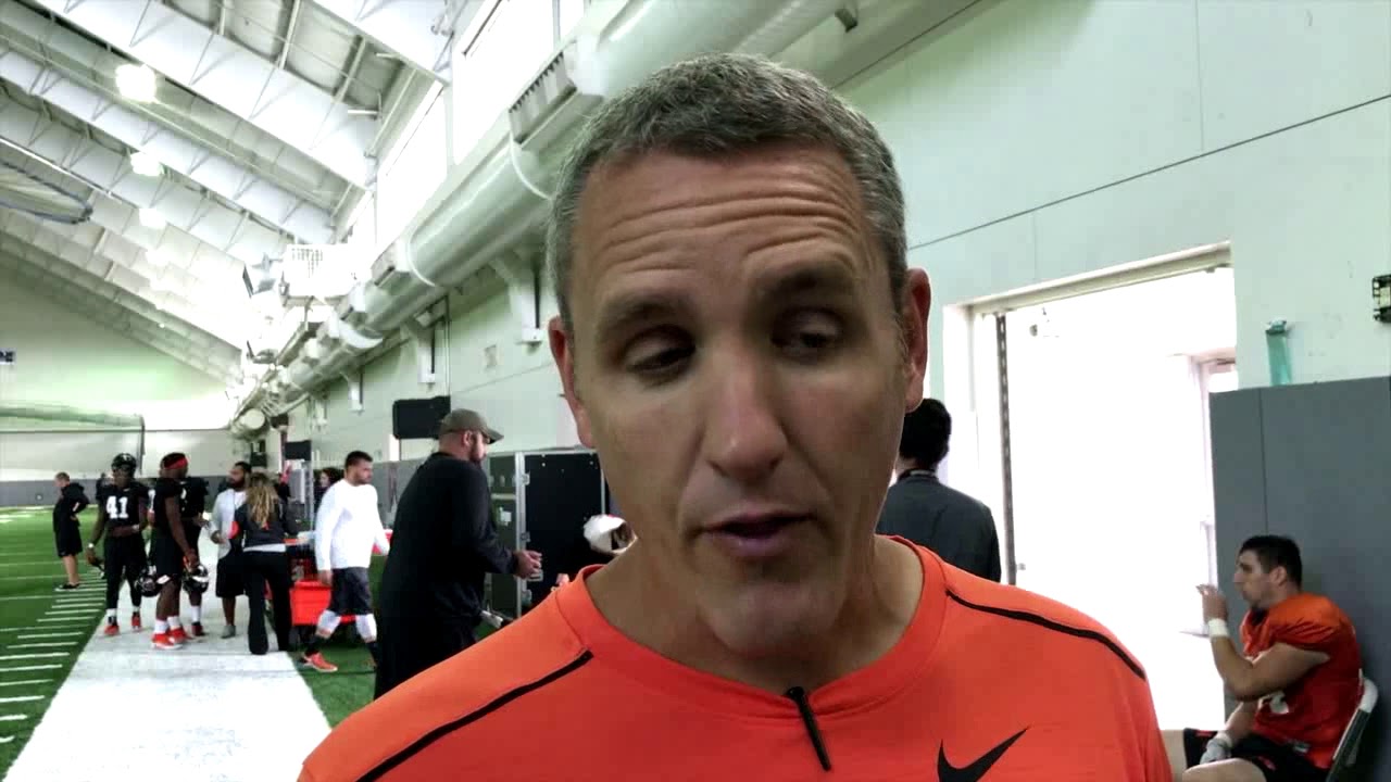 Oregon State football: Beavers OC Kevin McGiven on Jake Luton injury ...