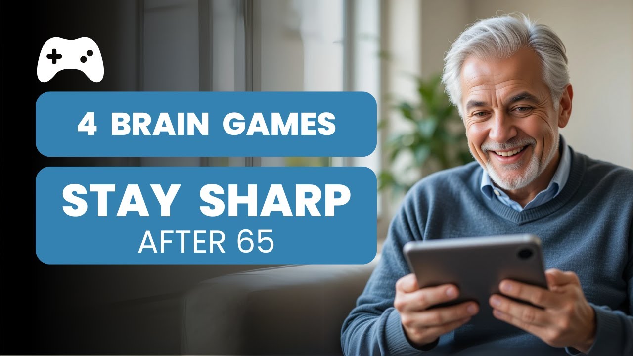 Keep Your Mind Razor-Sharp After 65 – 4 Brain Games That Work! - YouTube