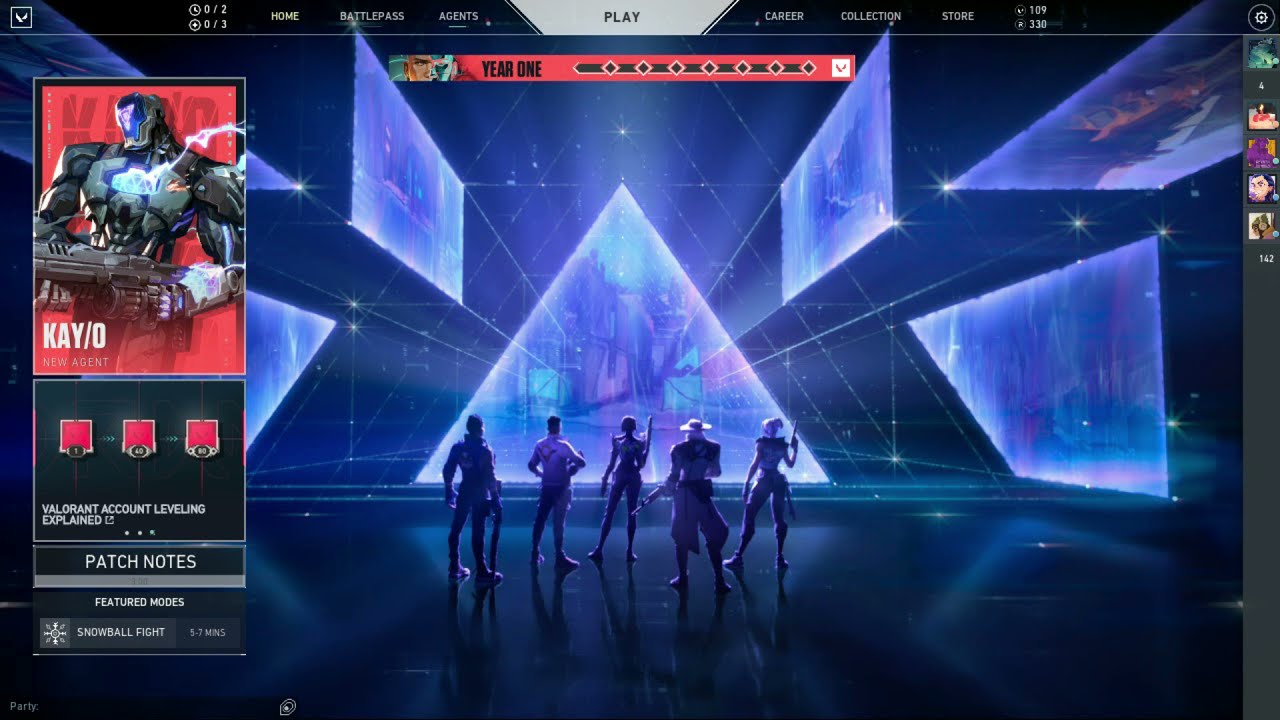 VALORANT'S NEW HOME SCREEN IS LIT! - YouTube