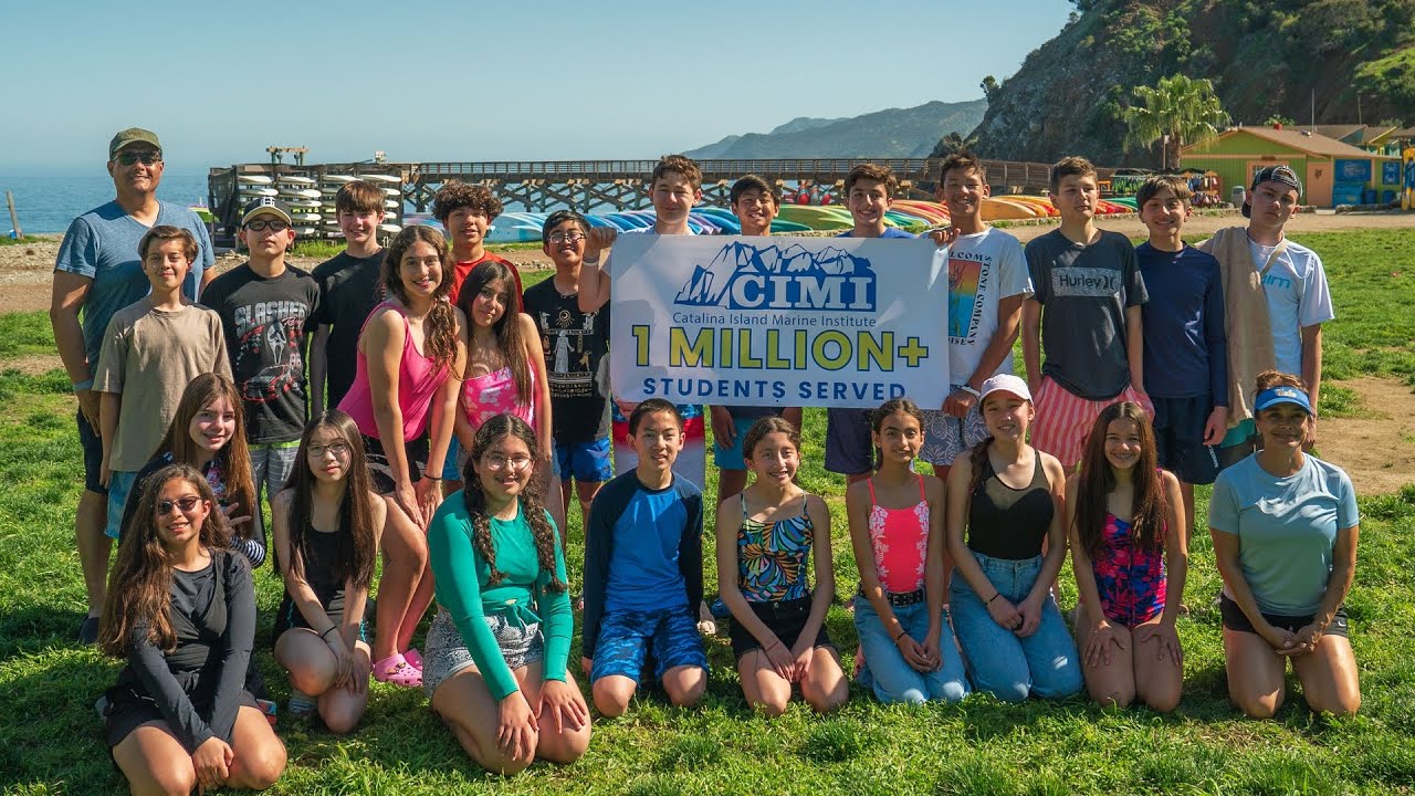 Journey to 1 Million at Catalina Island Marine Institute - YouTube