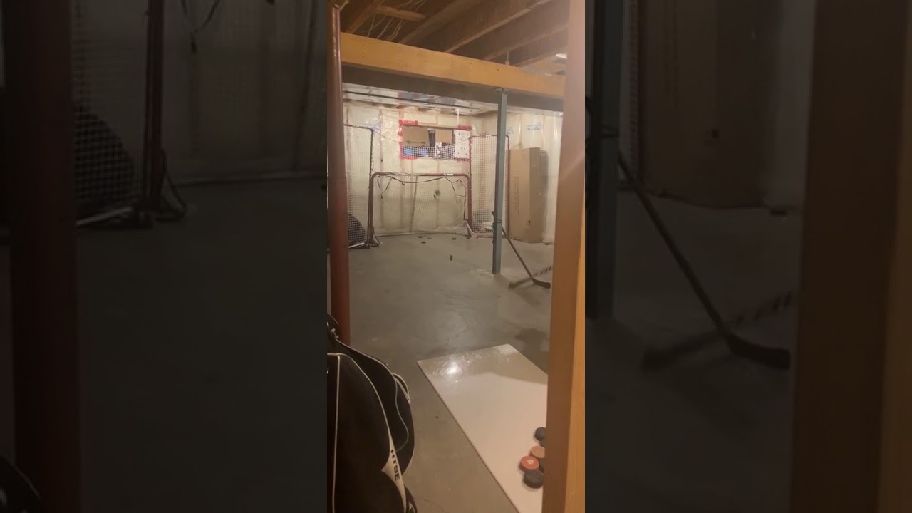 Shooting drills using weighted pucks - YouTube