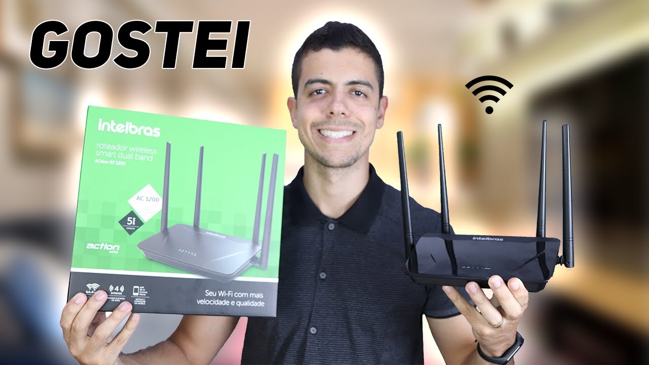 TUDO SOBRE O ROTEADOR INTELBRAS ACTION RF 1200 - YouTube