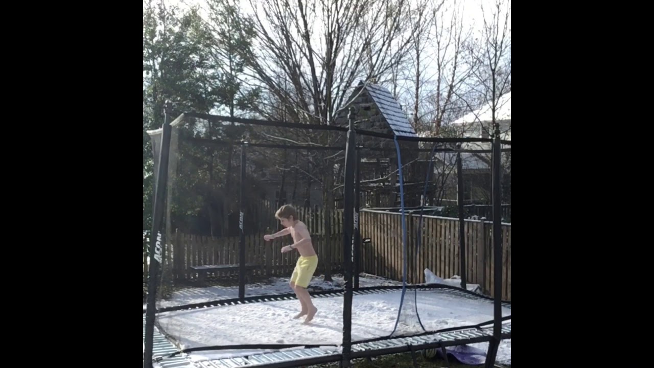 Snow challenge part two - YouTube