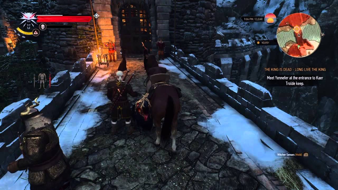 Witcher 3 wild hunt walkthrough part 45:info about the daughter,dress ...