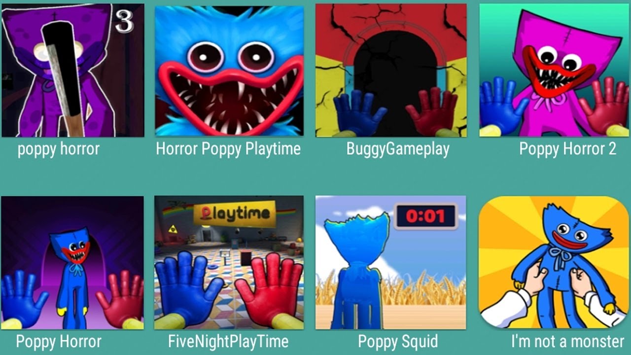 Poppy Horror 3,Horror Poppy Playtime,Buggy Gameplay,Poppy Horror 2 ...