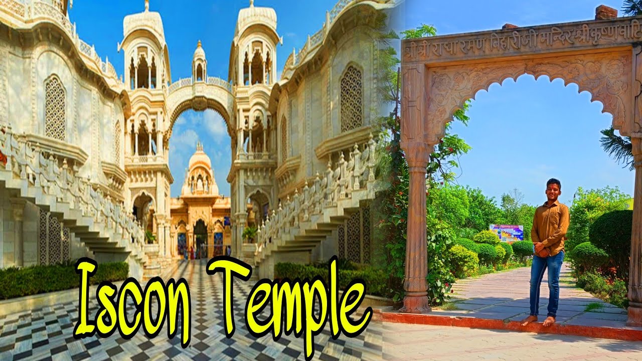 Iscon Temple Lucknow । Radhe Krishna Temple 🚩 - YouTube