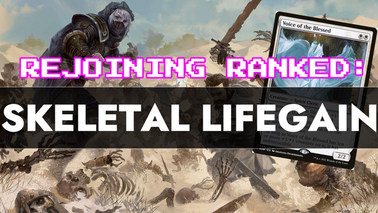Skeletal Swarming...Lifegain? It's Weird | Rejoining Ranked | Mtg Arena ...