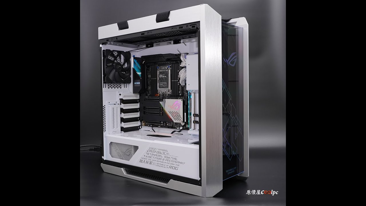 【原價屋】華碩ROG Helios & STRIX 850W White White登場！ - YouTube