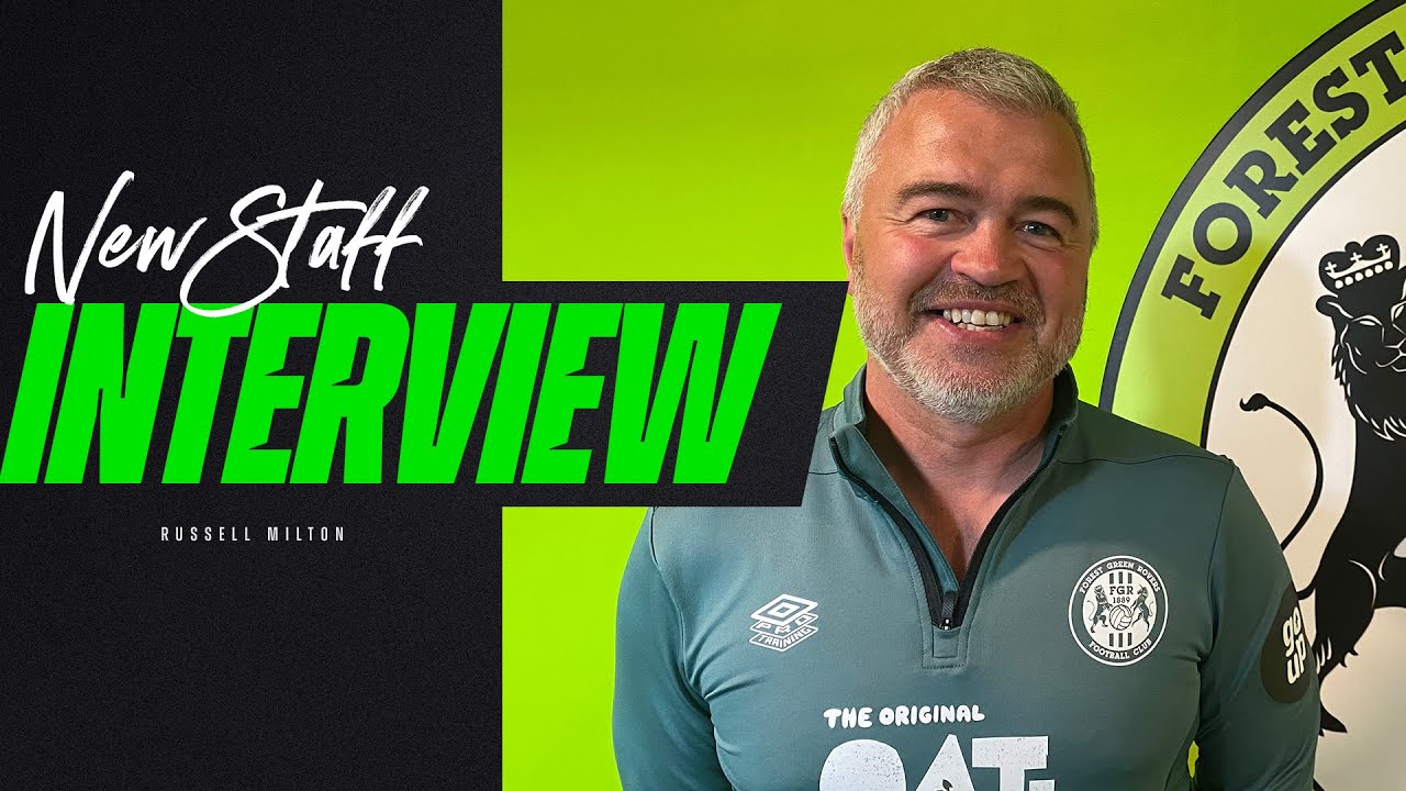 First Word | Russell Milton joins FGR - YouTube