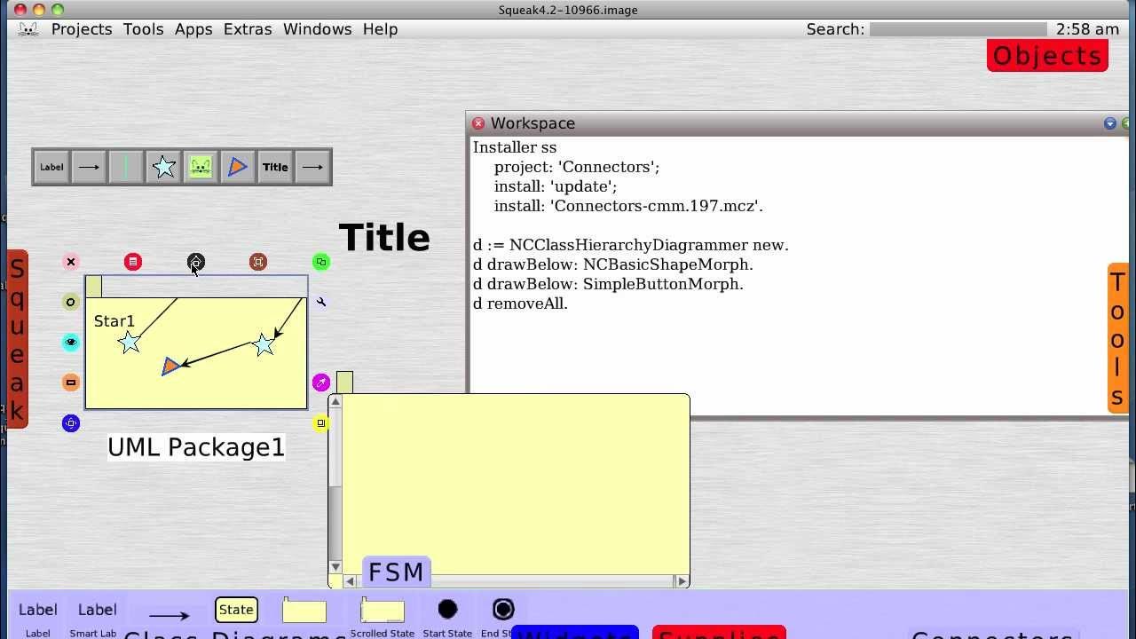 squeak smalltalk tutorial: Connectors part 2 0.0.0.28.mov.mov - YouTube
