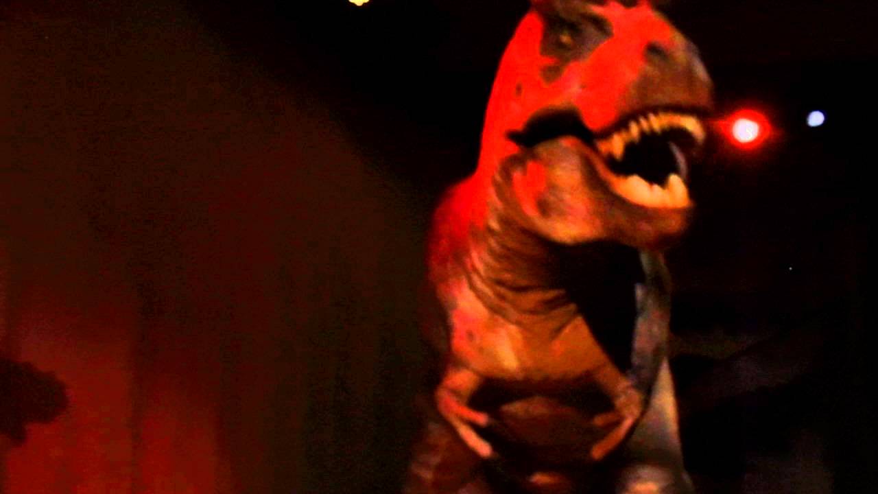 T-rex animatronic - YouTube