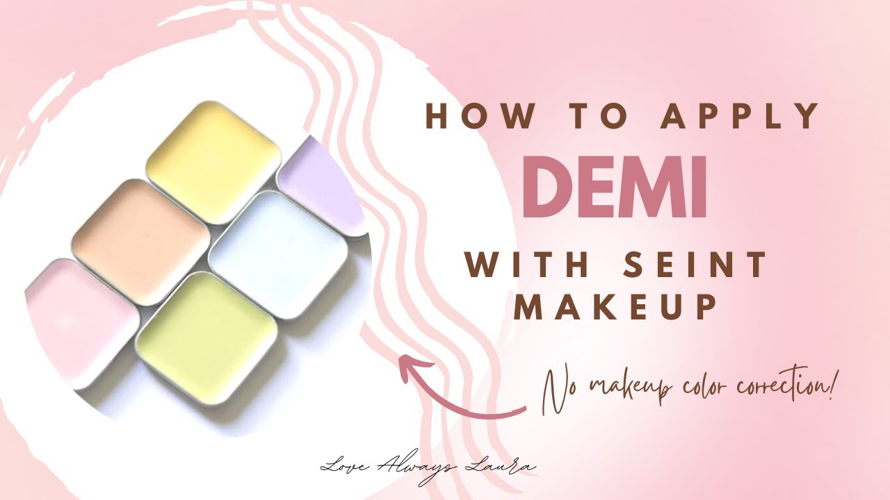 Color Correcting with Demi Makeup from Seint - YouTube