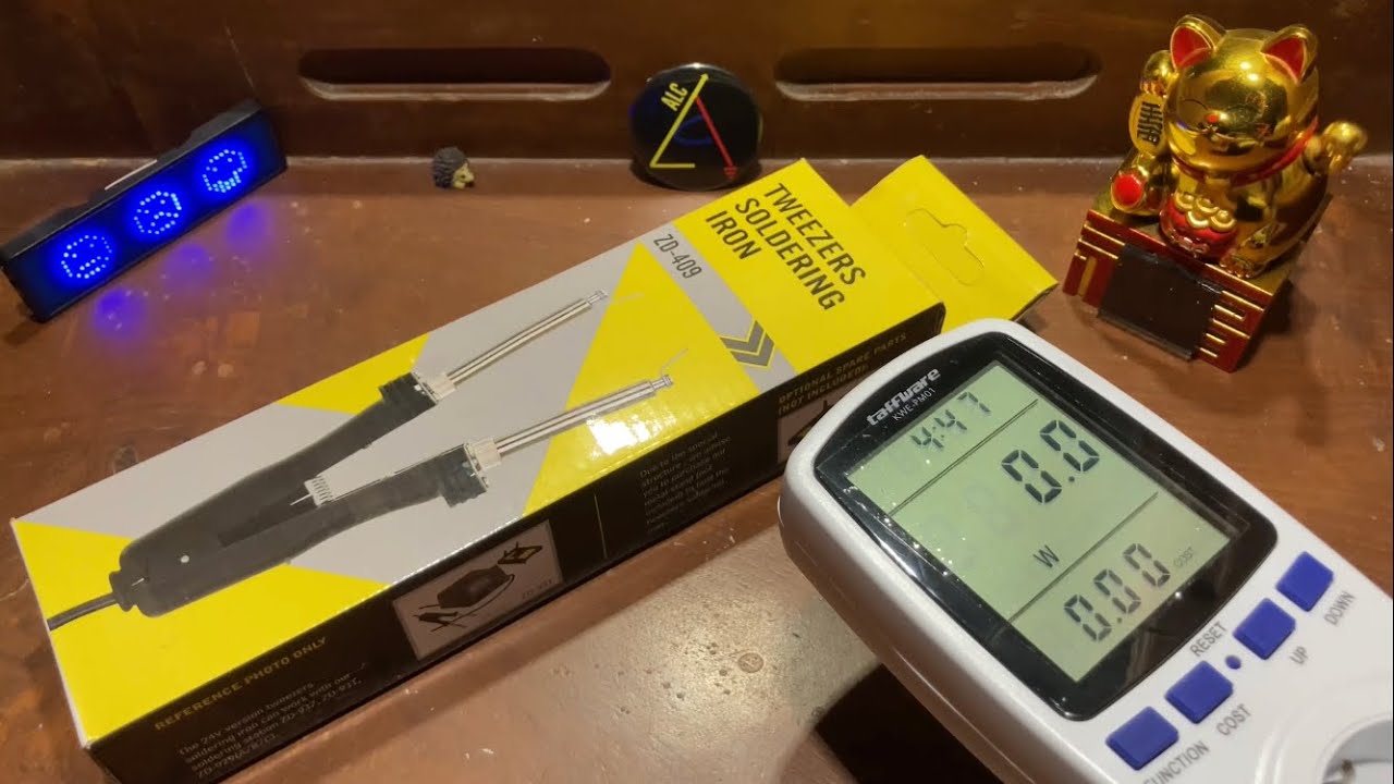 Review Solder Jepit Dua Mata / Tweezers Soldering Iron 48 Watt ZD-409 ...