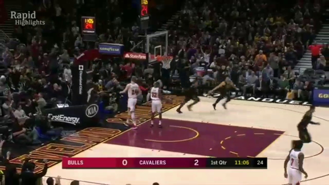 Lebron James full highlights vs bulls - YouTube